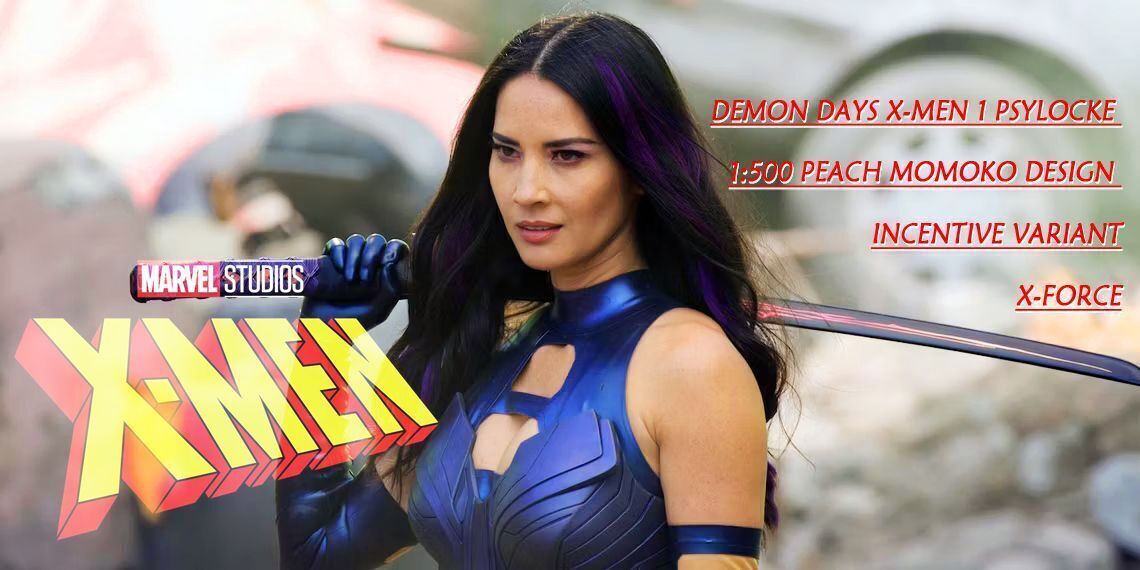 X-Men Demon Days #1 Psylocke 1:500 Peach Momoko Virgin Incentive ...