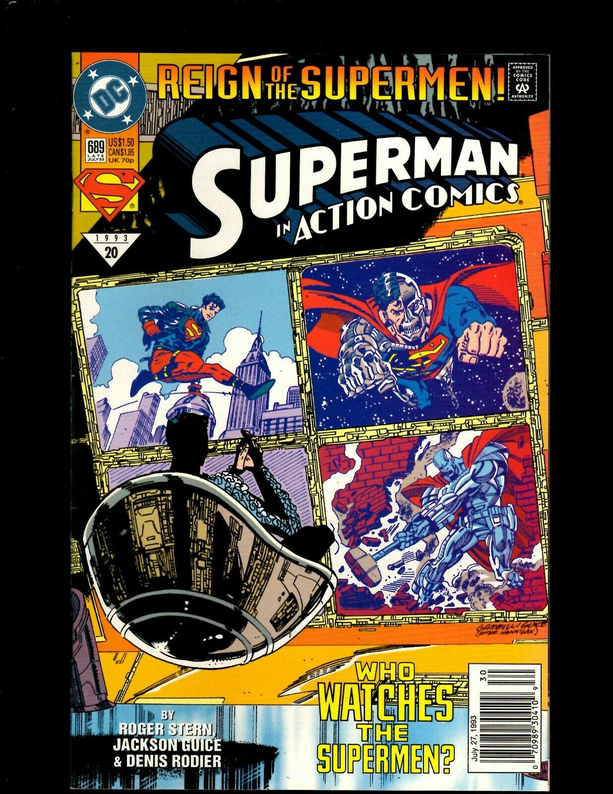 11 Action Comics DC Comic Books 686 687 687 688 689 689 691 692 693 694 ...