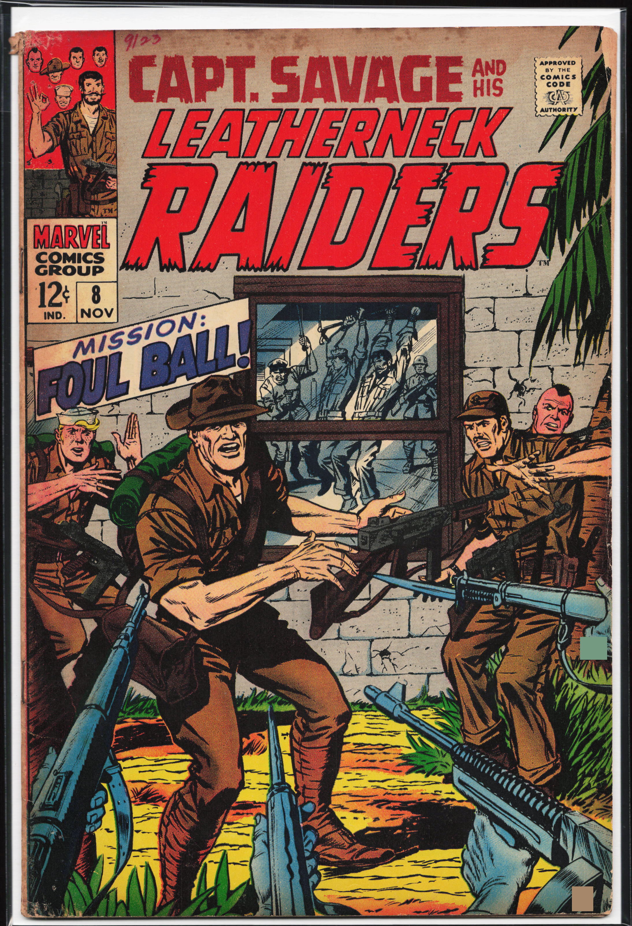 Captain Savage #8 (1968) Captain Savage and His Leatherneck ...