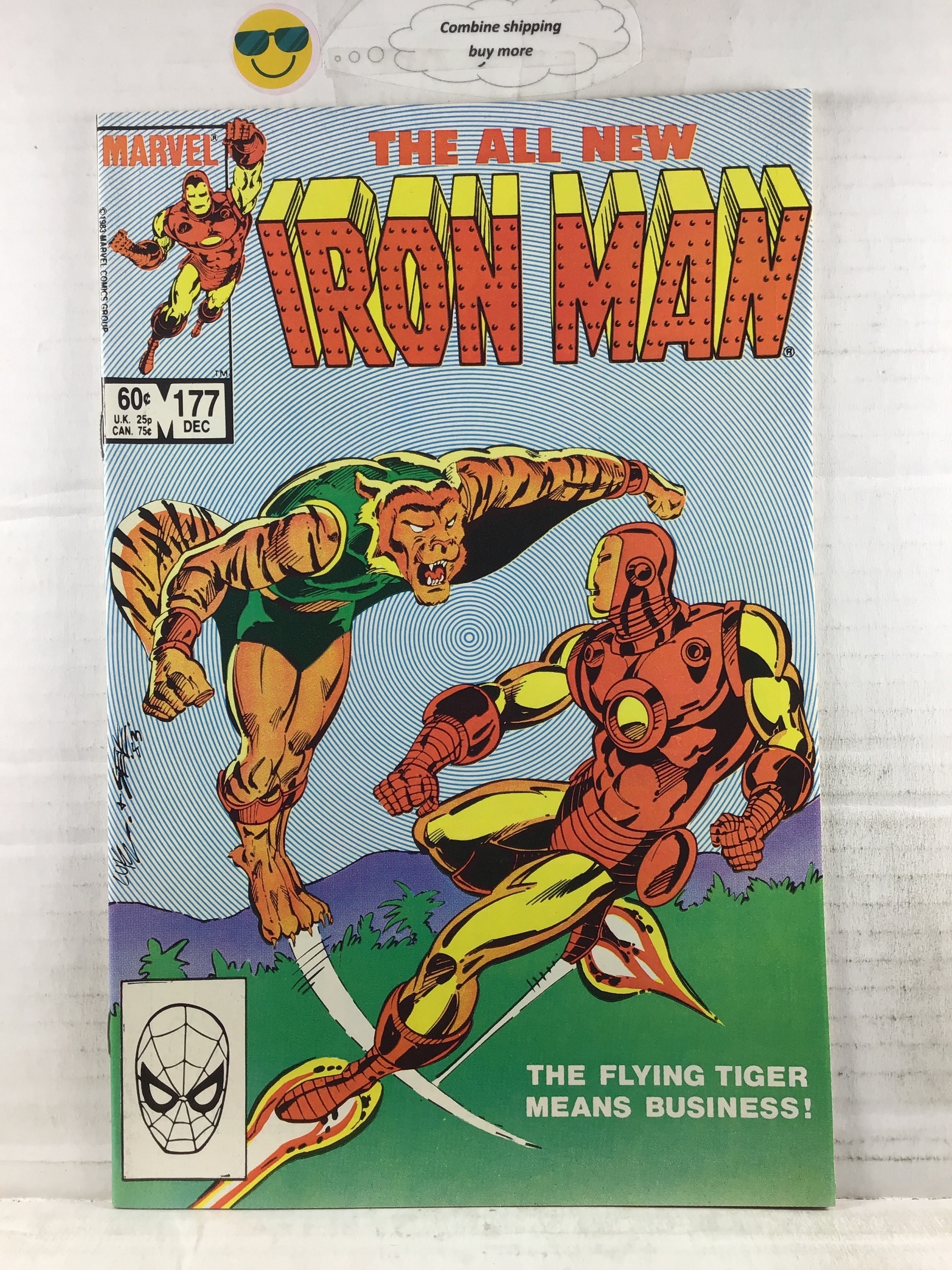 Iron Man #177 (1983) vfn - nm flying tiger | Comic Books - Bronze Age ...