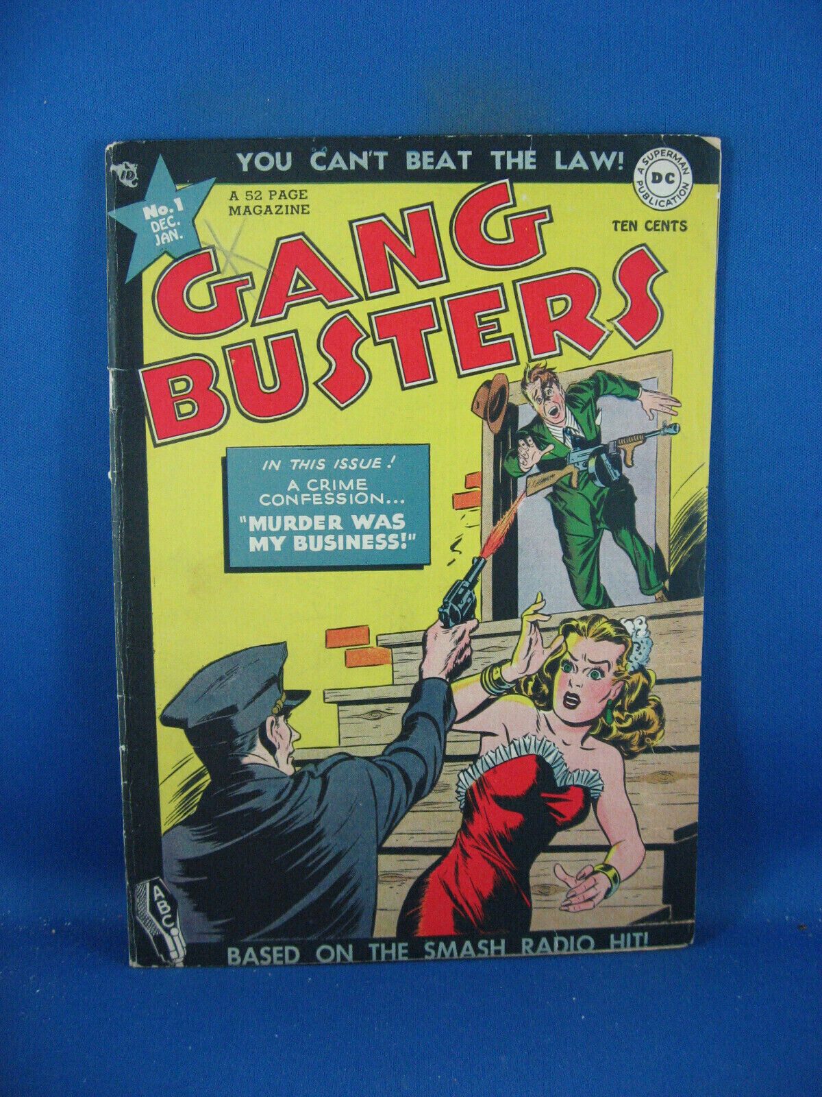 Gang Busters 1 VG F First Issue DC 1948 | Comic Books - Golden Age, DC ...