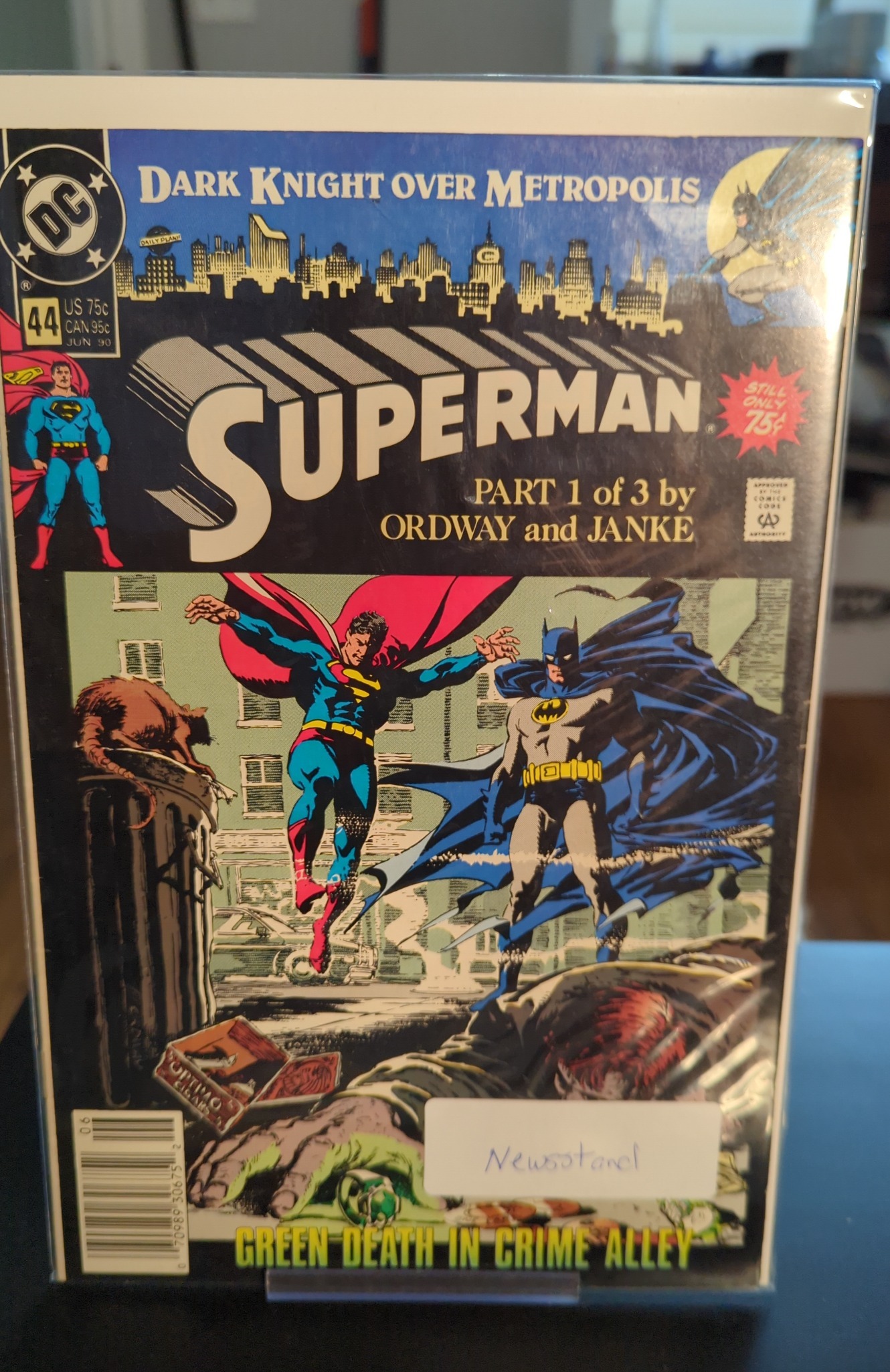 Superman #44 (1990) Newsstand Edition | Comic Books - Copper Age, DC ...