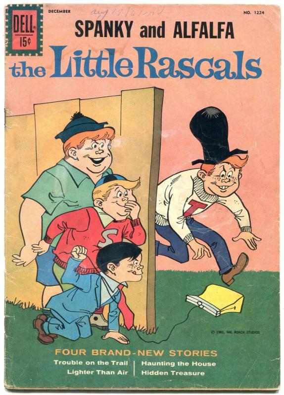 Little Rascals Spanky & Alfalfa- Four Color Comics #1224 1961 G / HipComic