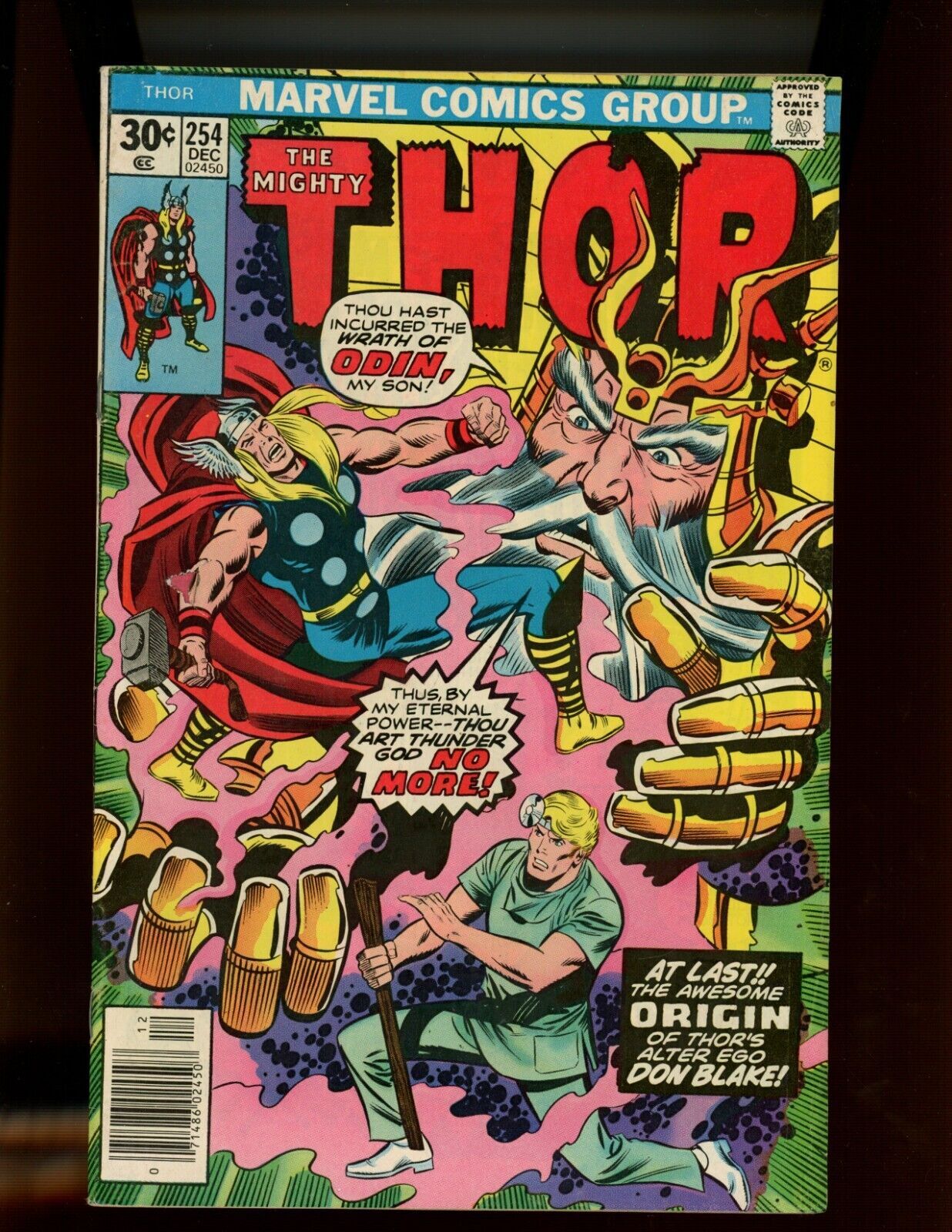 Thor #254 - Jack Kirby, Joe Sinnott Art. Stan Lee Story. (6.0) 1976 ...