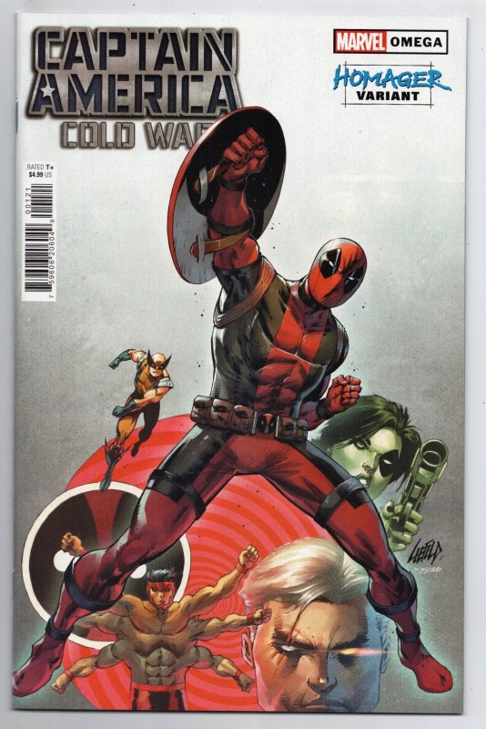 Captain America Cold War Omega #1 Rob Liefeld Homage Variant (Marvel ...