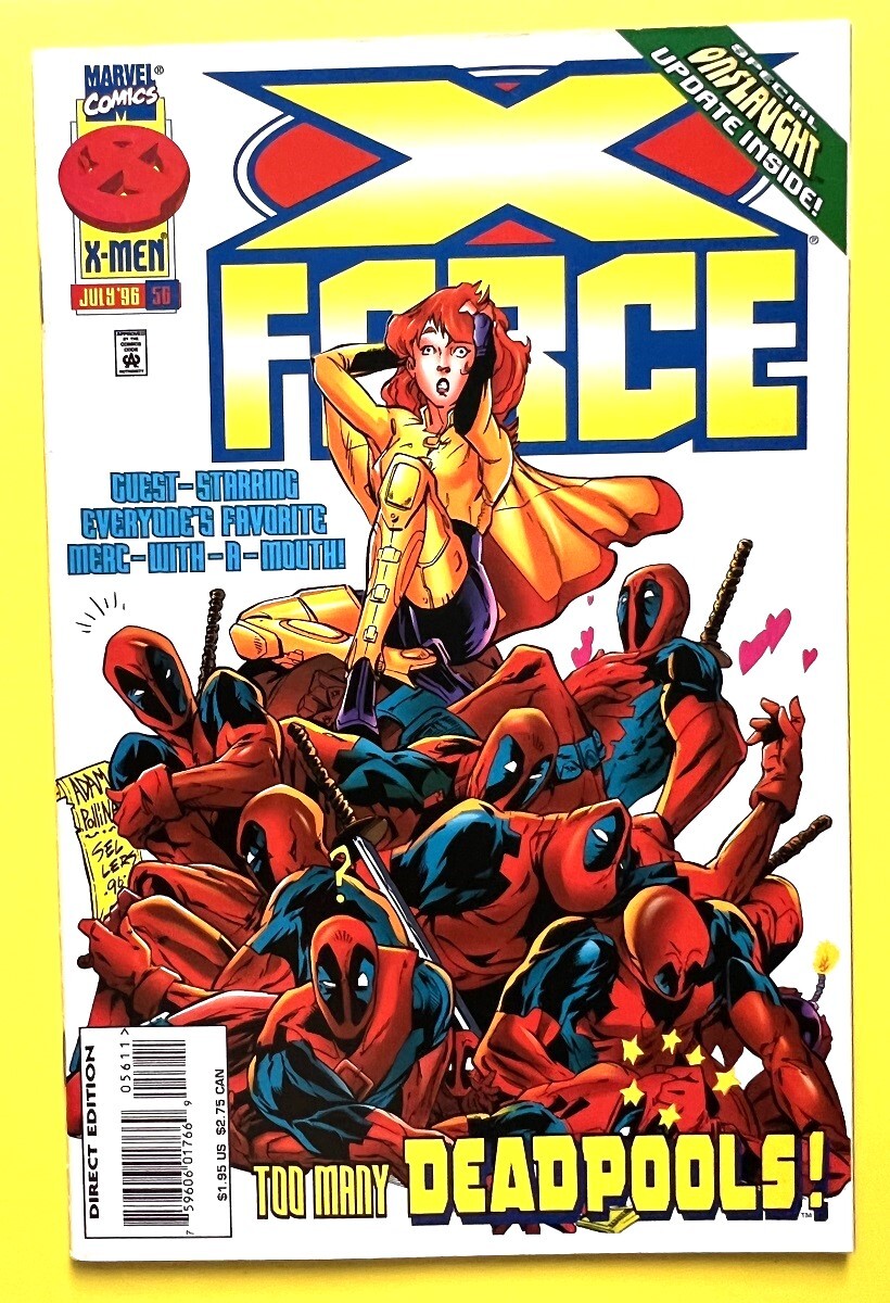 X-Force 56 TOO Many Deadpools (1996) | Comic Books - Modern Age, Marvel ...