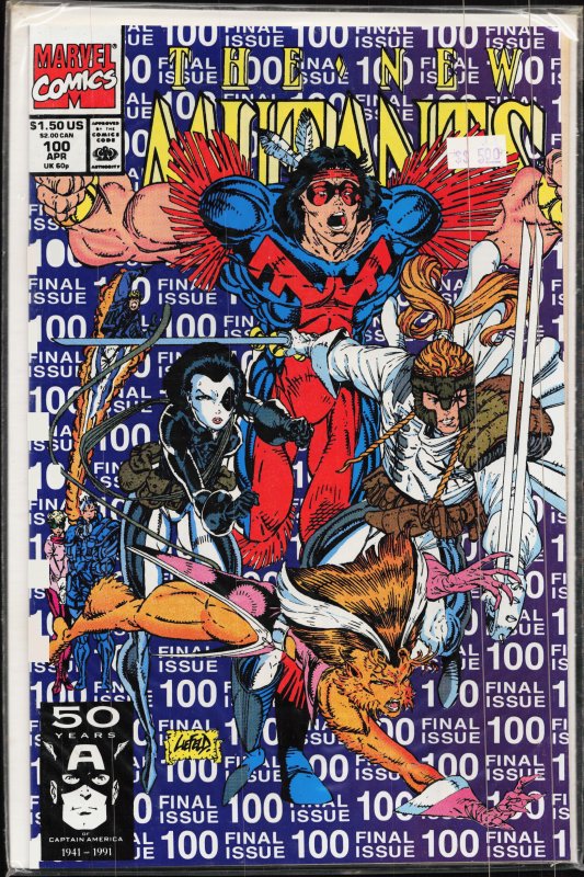 The New Mutants #100 (1991) New Mutants [Key Issue] | Comic Books ...