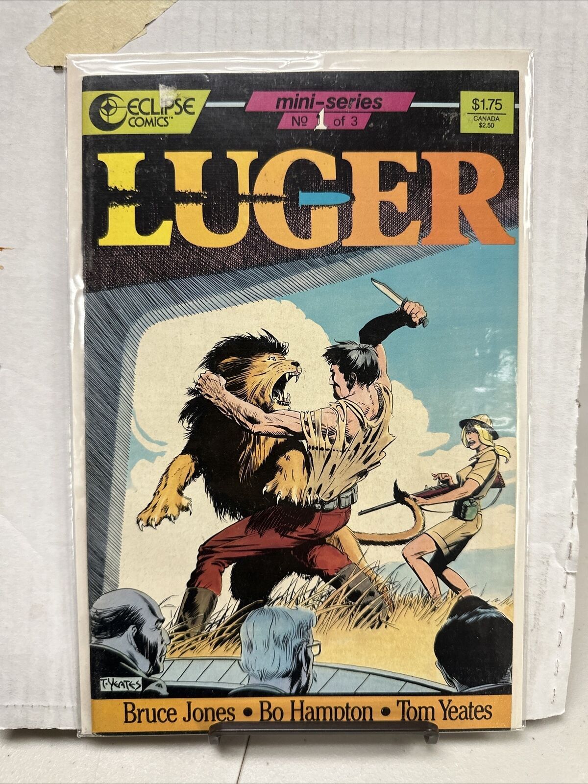 1986 Eclipse Comics Mini Series 1-3 Luger Mini Series | Comic Books ...