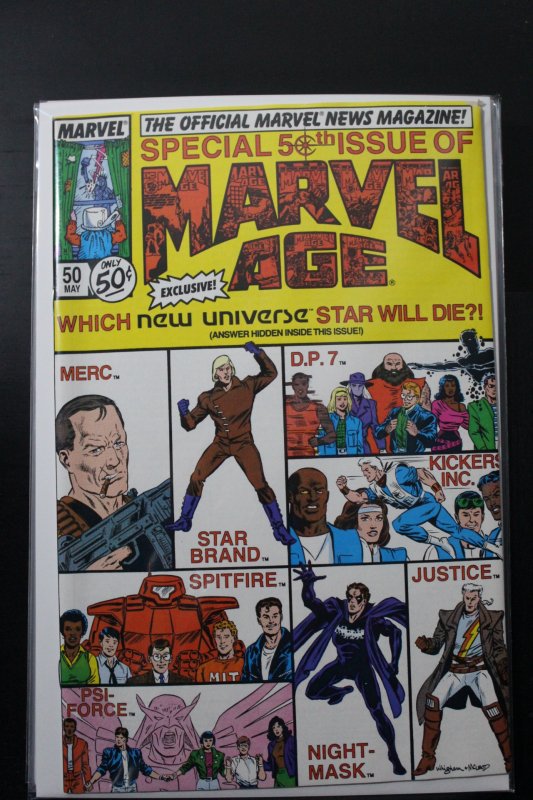 Marvel Age #50 (1987) | Comic Books - Copper Age, Marvel / HipComic
