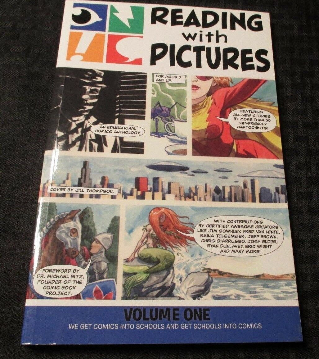 2010 READING WITH PICTURES v.1 SC NM Jill Thompson Cover 192 pgs ...