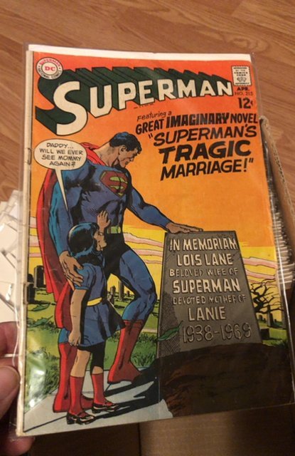 Superman #215 (1969) Superman | Comic Books - Silver Age, DC Comics ...