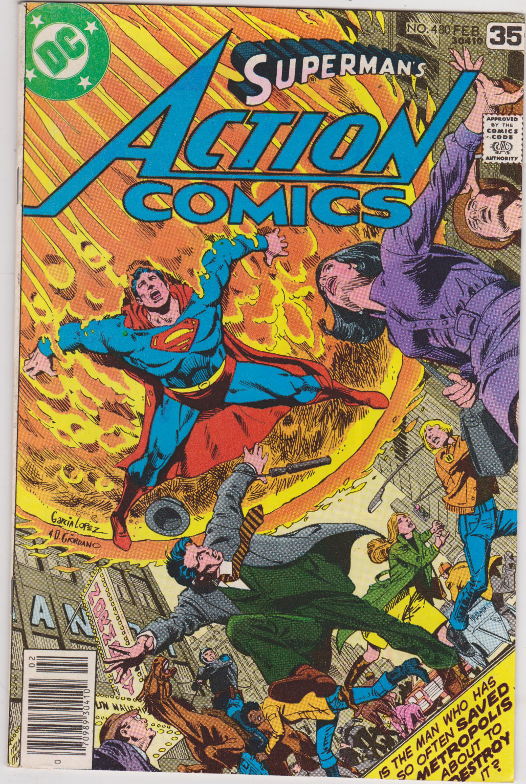 Action Comics #480 | Comic Books - Bronze Age, DC Comics, Superman ...
