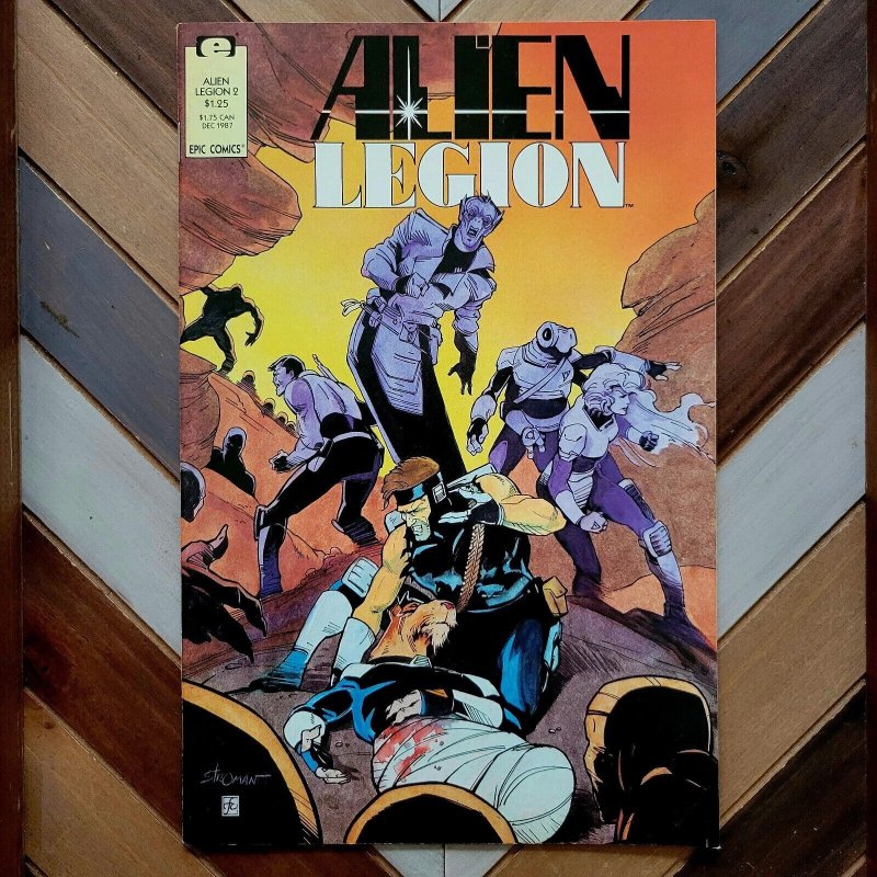 ALIEN LEGION Vol.2 #1-3 (Epic/Marvel 1987) HIGH GRADE, Premiere issues ...