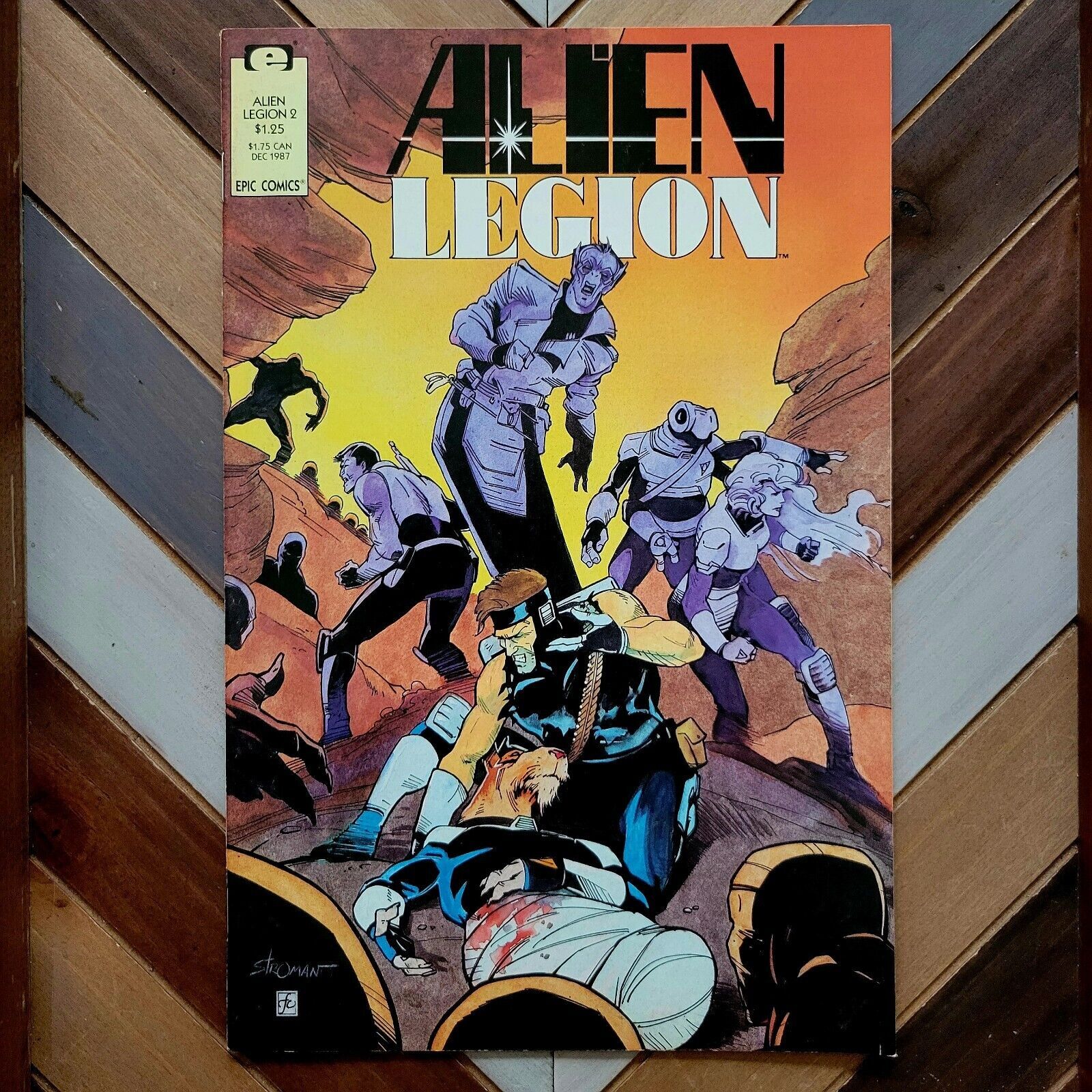 ALIEN LEGION Vol.2 #1-3 (Epic/Marvel 1987) HIGH GRADE, Premiere issues ...