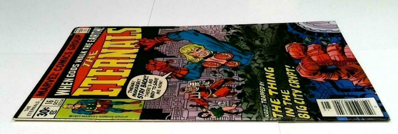 The Eternals #16 1st app of Dromedan the Brain-Snatcher 1977 Jack Kirby ...