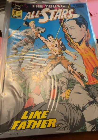 Young All-Stars #10 (1988) Hugo Danner | Comic Books - Copper Age, DC ...