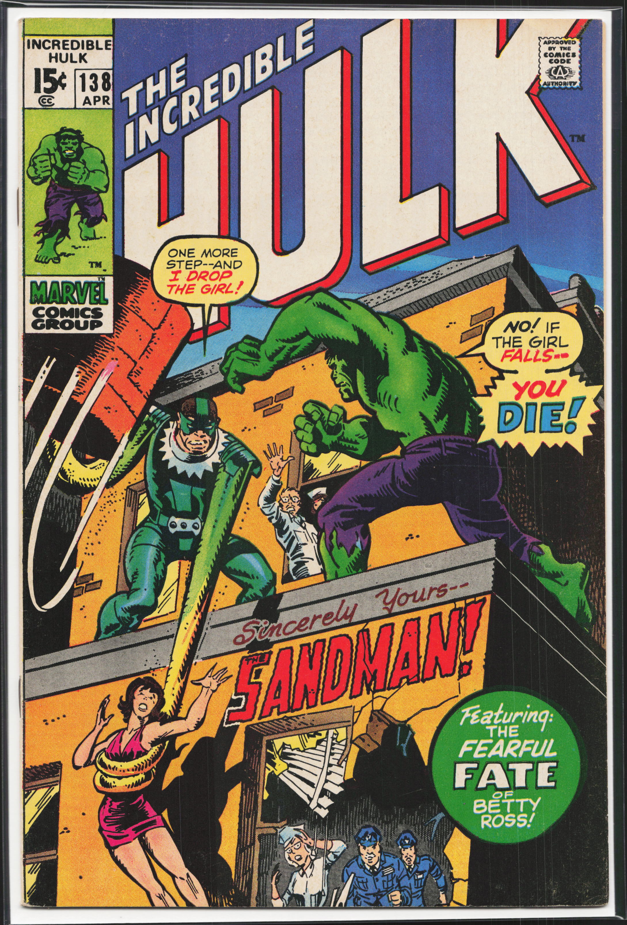 The Incredible Hulk #138 (1971) Hulk | Comic Books - Bronze Age, Marvel ...