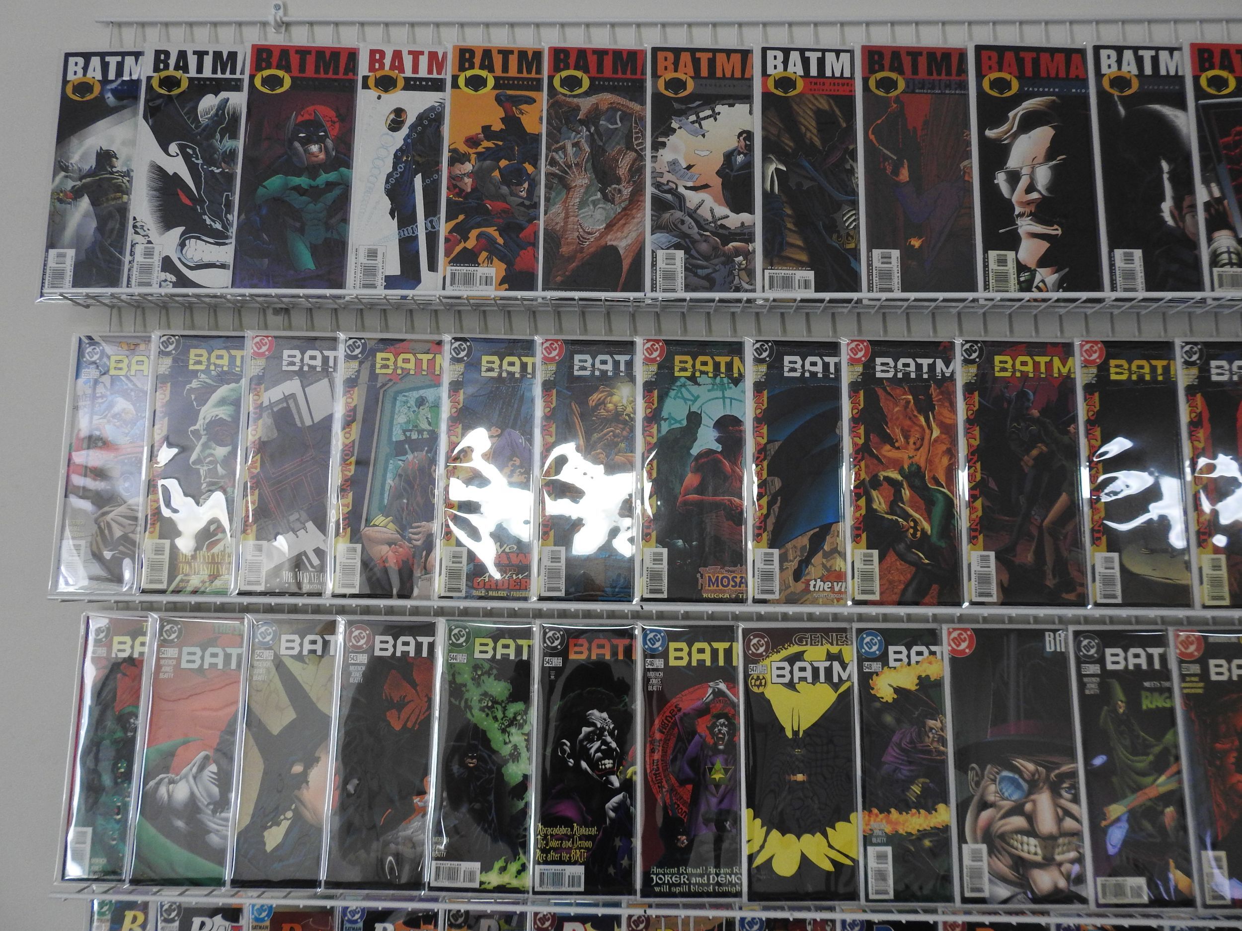 Huge Lot of 110+ Comics W/ ALL BATMAN COMICS!!! Avg. VF+ Condition ...