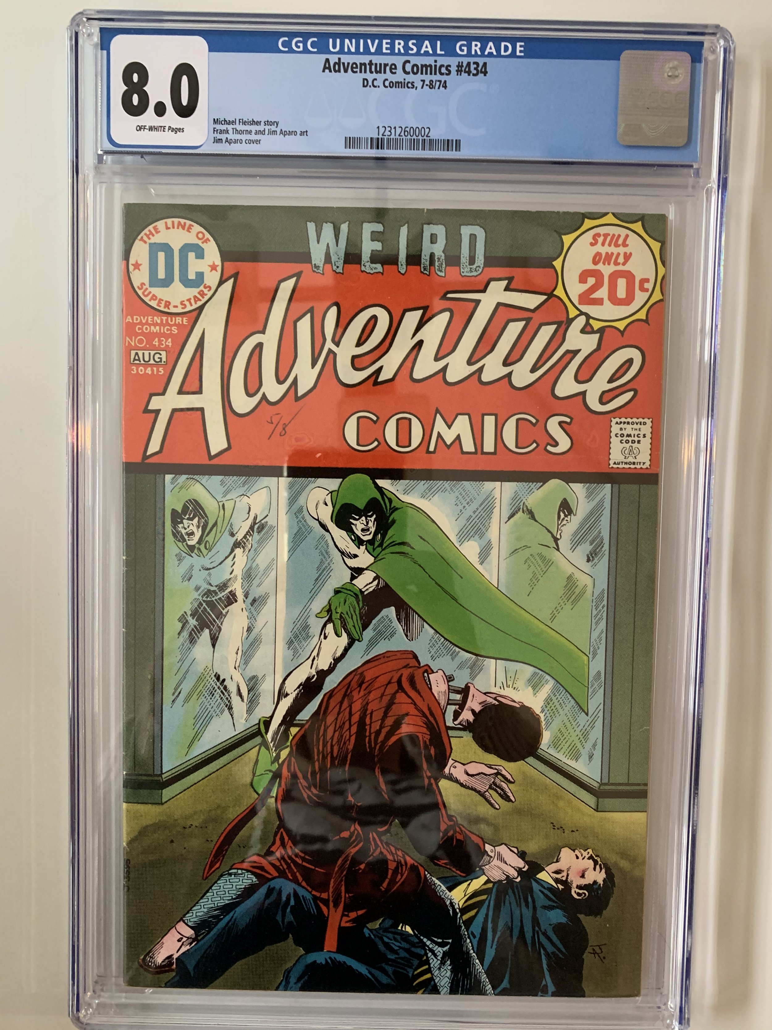 Adventure Comics #434 - CGC 8.0 | Comic Books - Bronze Age, DC Comics ...