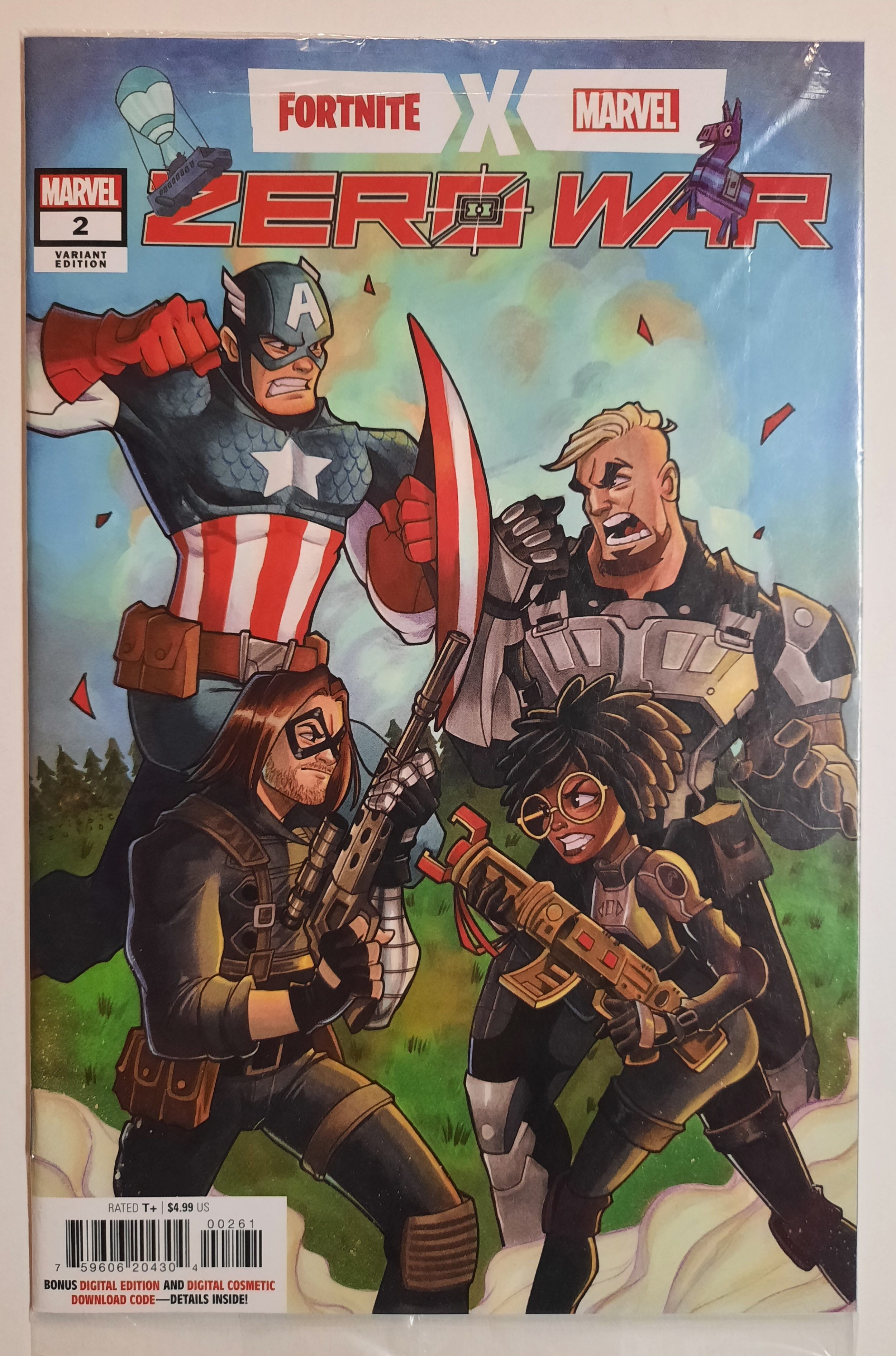 Fortnite X Marvel Zero War #2 Zullo Variant Cover | Comic Books ...