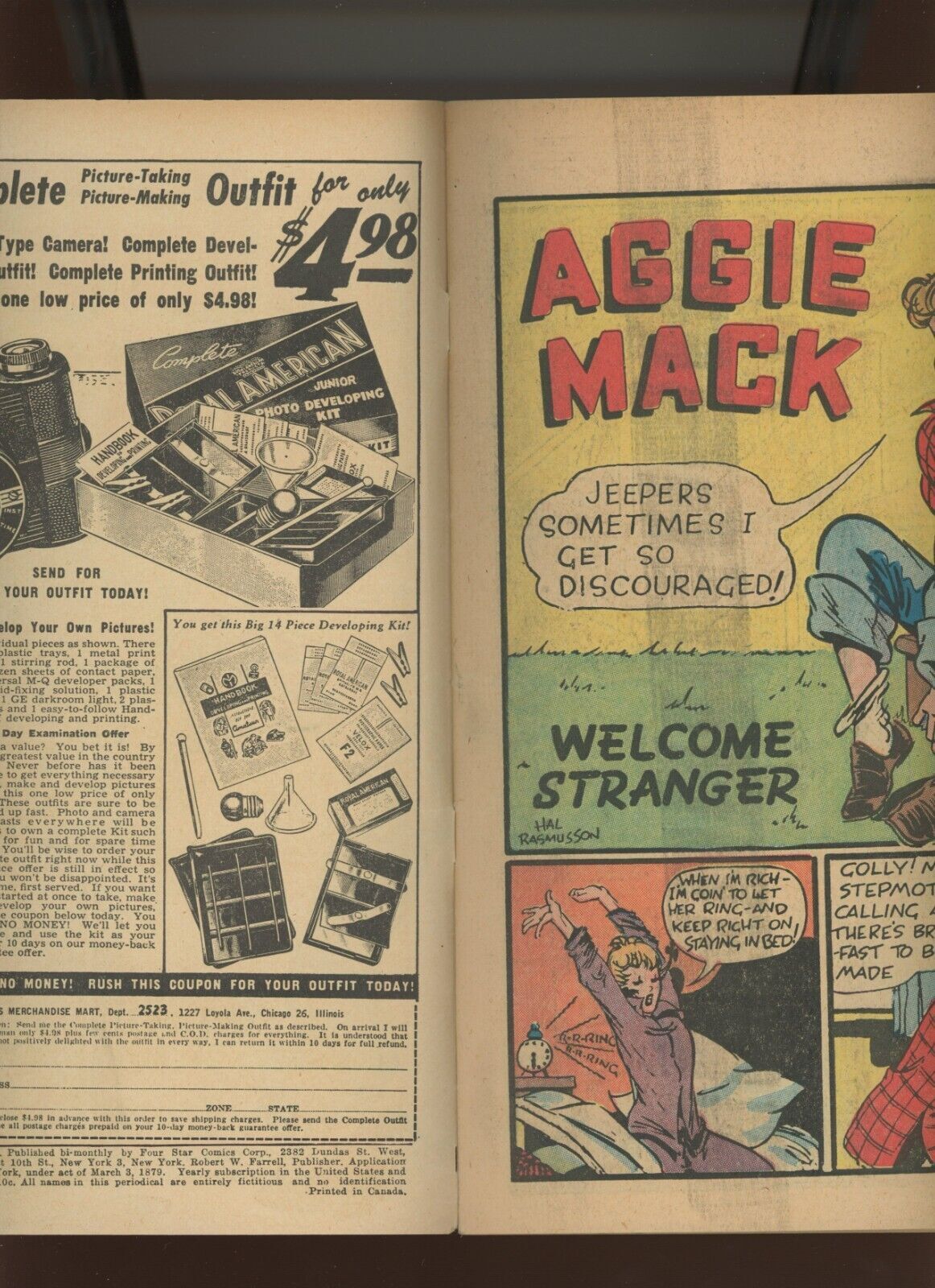 (1948) Aggie Mack Comics #1: GOLDEN AGE! VERY HARD TO FIND! (6.0/6.5 ...