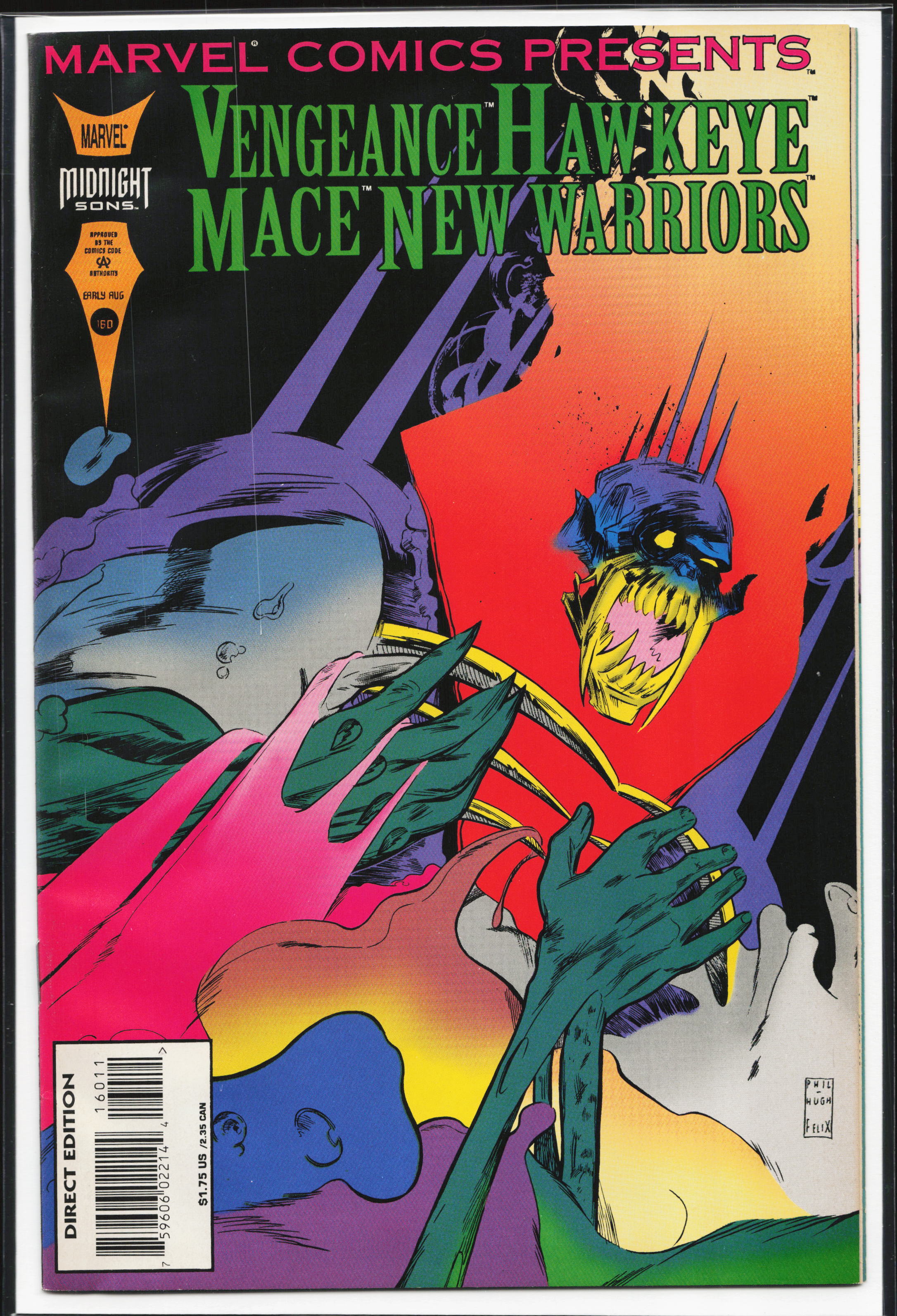Marvel Comics Presents #160 (1994) Mace | Comic Books - Modern Age ...
