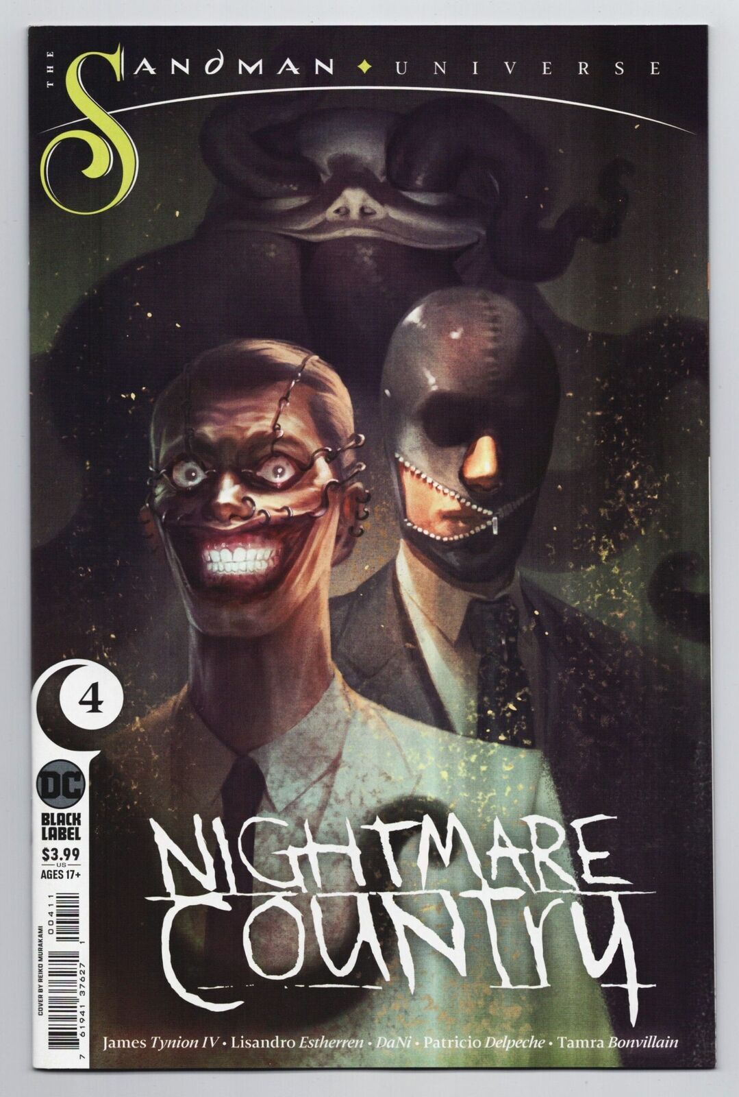 Sandman Universe Nightmare Country #4 Cvr A Murakami (DC, 2022) NM ...