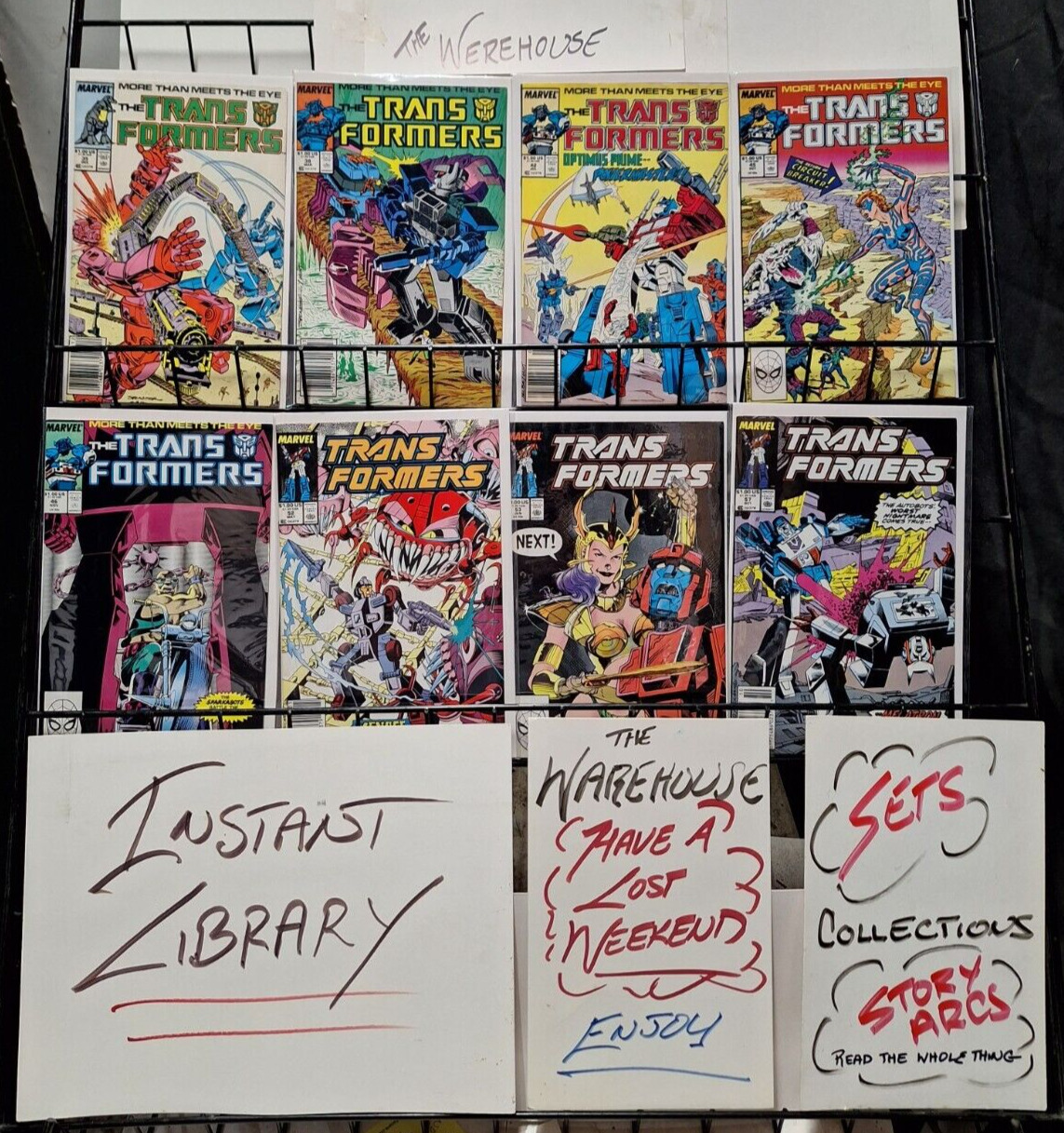 TRANSFORMERS (1984-89) 1 (2nd)-57 Mantlo, Macchio, Springer 32 diff VG ...