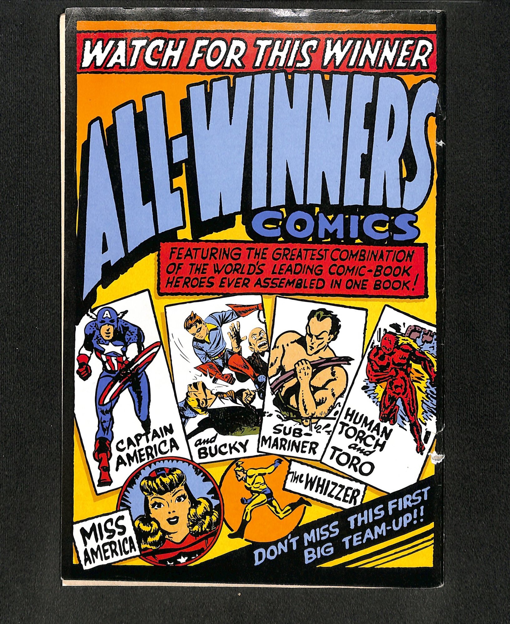 All Winners Comics 70th Anniversary Special #1 | Full Runs & Sets ...