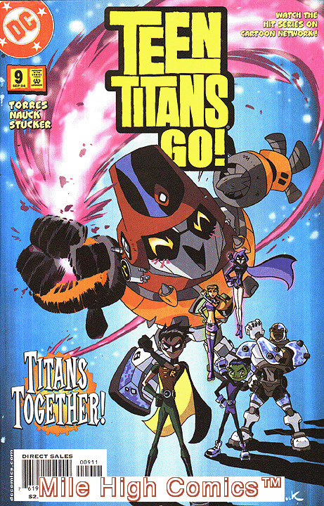 TEEN TITANS: GO (TEEN TITANS GO) (2003 Series) #9 Fine Comics Book ...