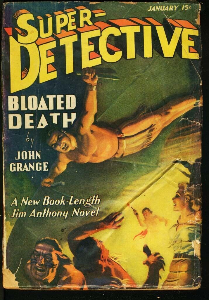 Super Detective 1941 Jan-Rare Pulp-Jim Anthony G | Comic Books - Modern ...