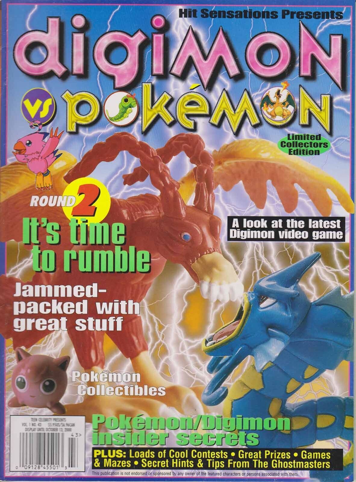 Teen Celebrity Presents #43 FN; Fanzine | Digimon vs Pokemon - we ...