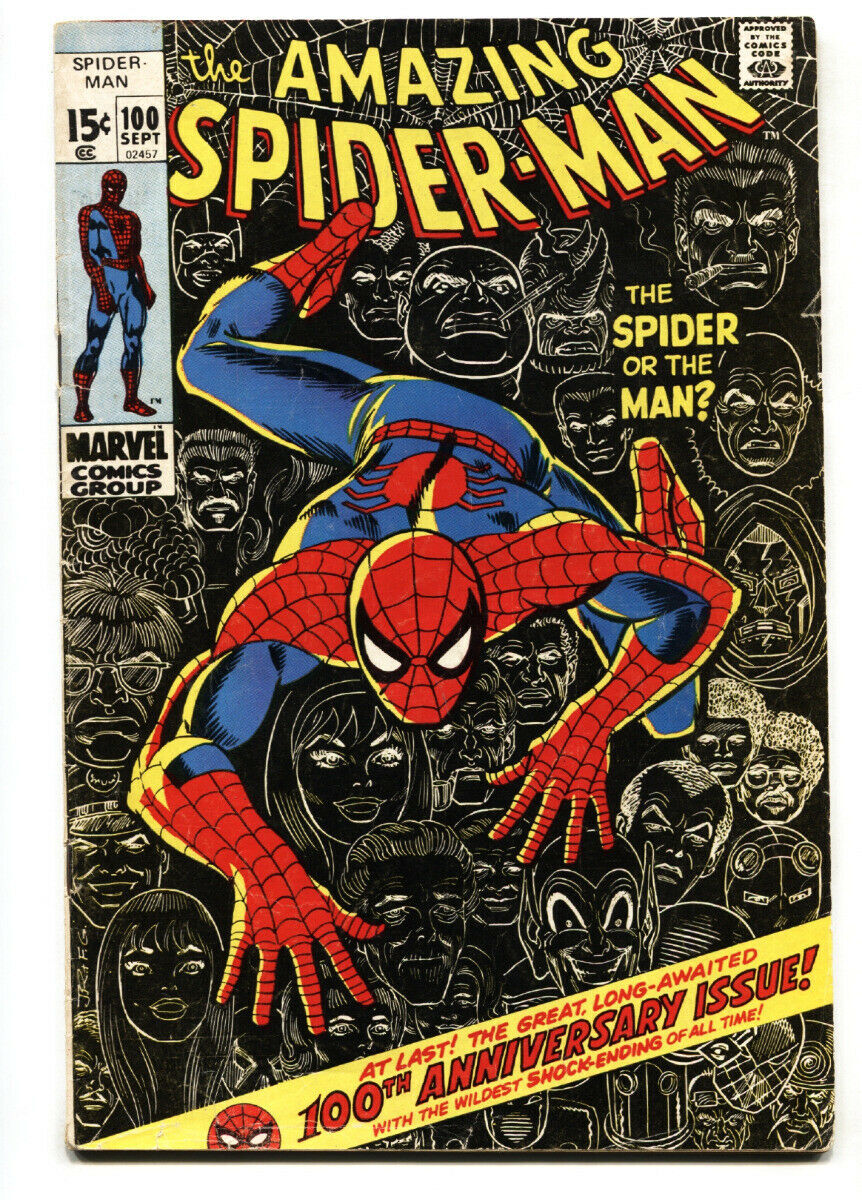 Amazing Spider-Man #100 VG-comic book Key Bronze Age issue 1971 | Comic ...