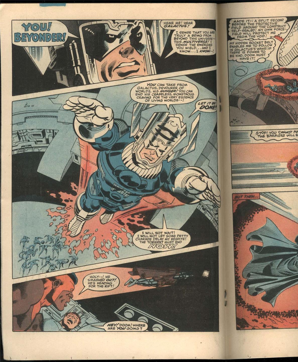 Marvel Super Heroes Secret Wars 1 May 1984-Blue Galactus Error ...