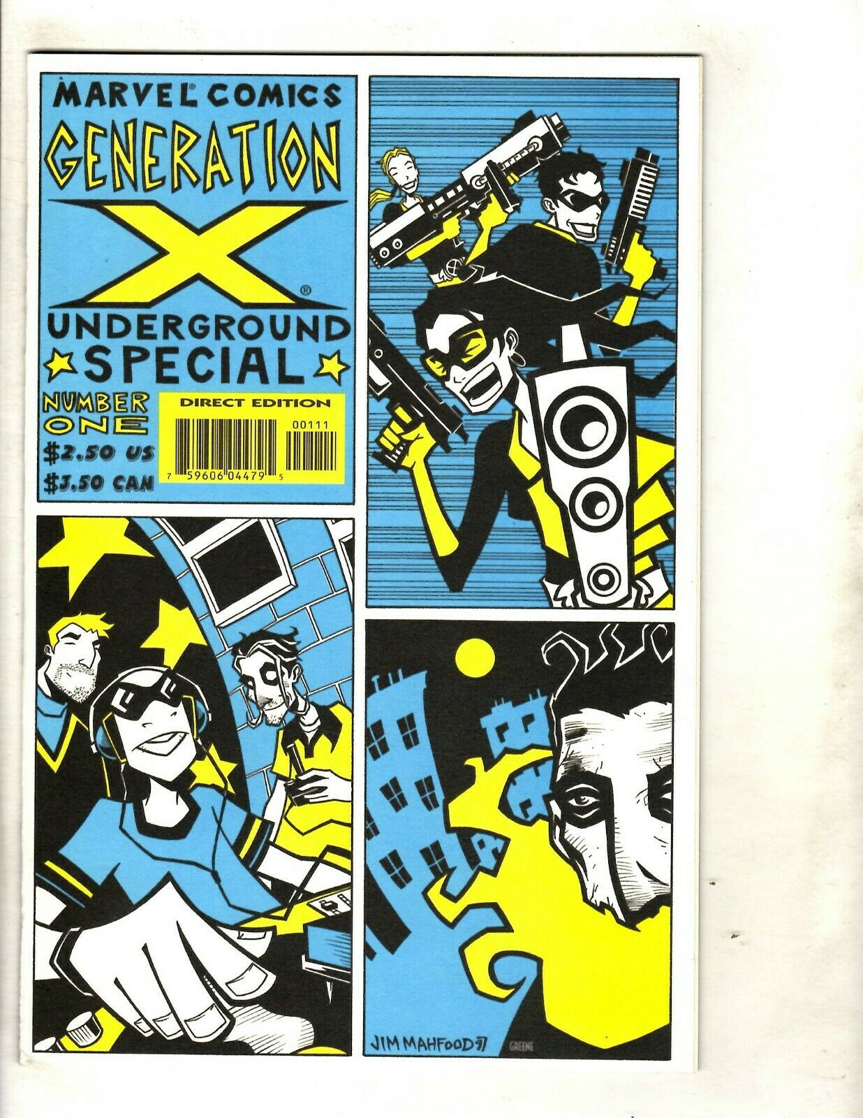 10 Generation X Marvel Comics Special 1 96' 99' -1 Underg + Genext 1 2 ...