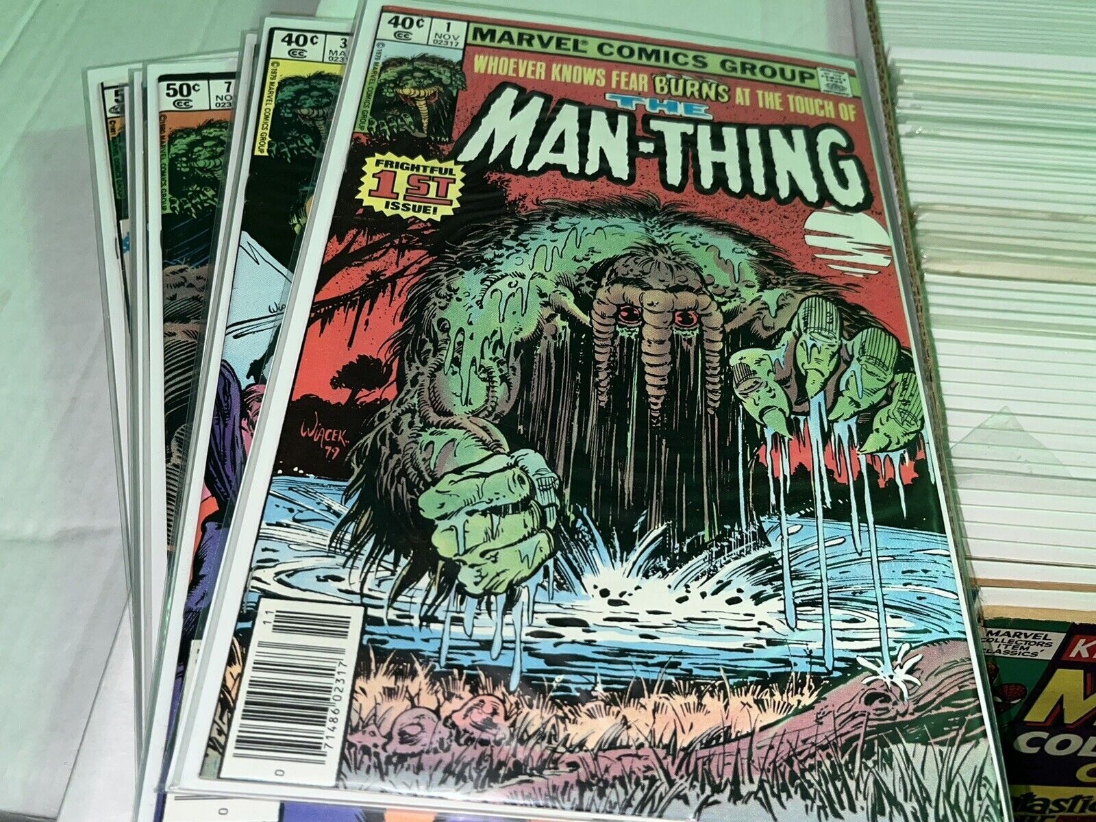 Man-Thing (1979) Lot, Complete Series Set w/Issues 1-11, Vol 2 | Comic ...
