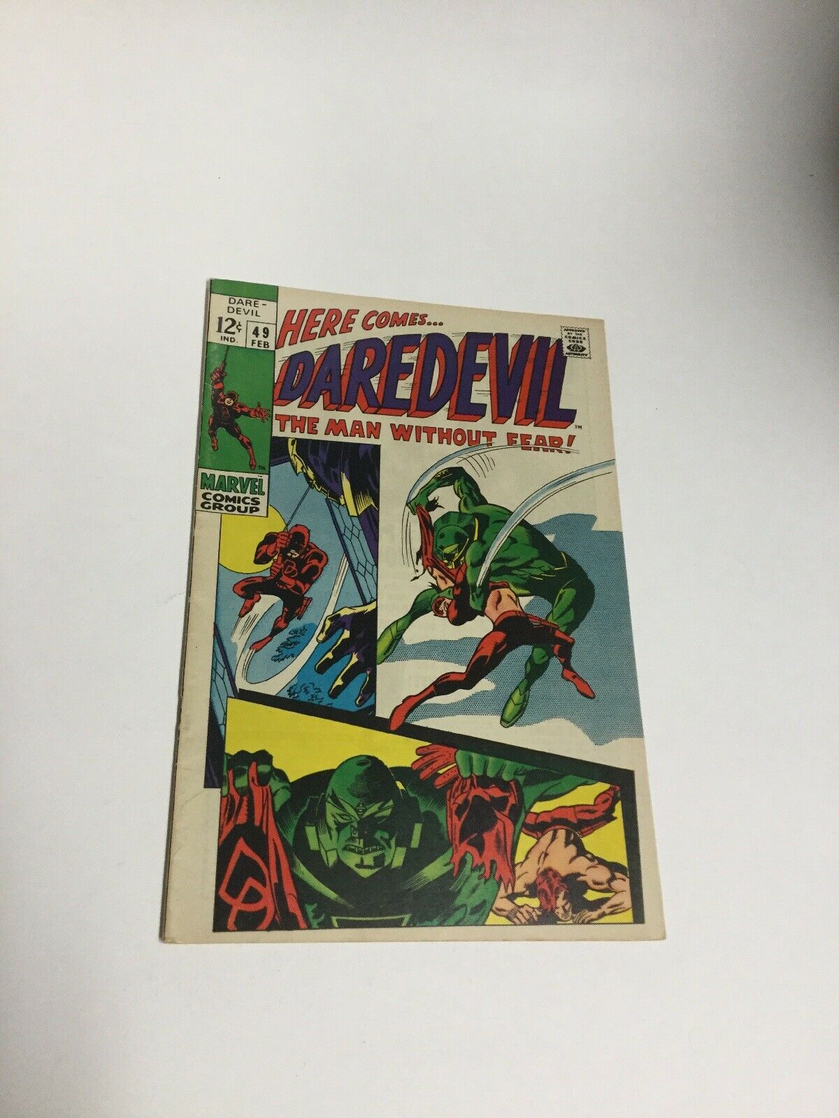 Daredevil 49 Vf Very Fine 8.0 Marvel Comics Silver Age | Comic Books ...