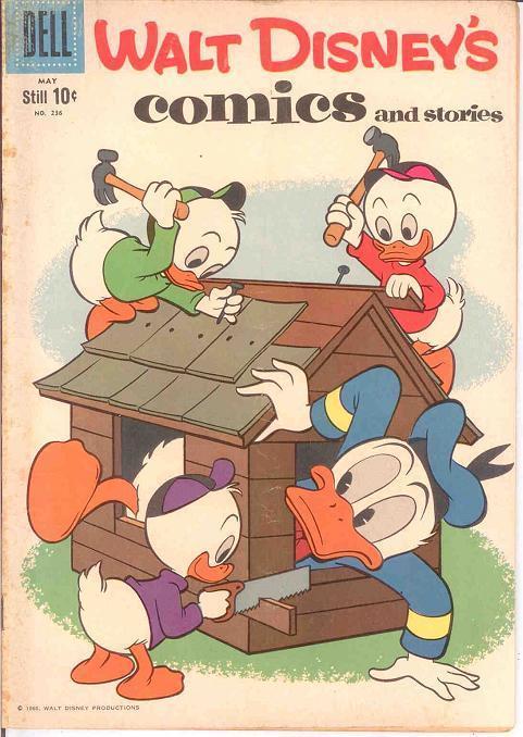 Walt Disneys Comics And Stories 236 Vg May 1960 Comics Book Comic Books