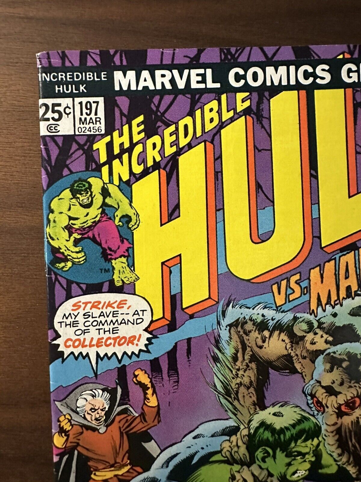 Incredible Hulk #197 FN. Bernie Wrightson Cover. (Marvel 1976) MVS ...