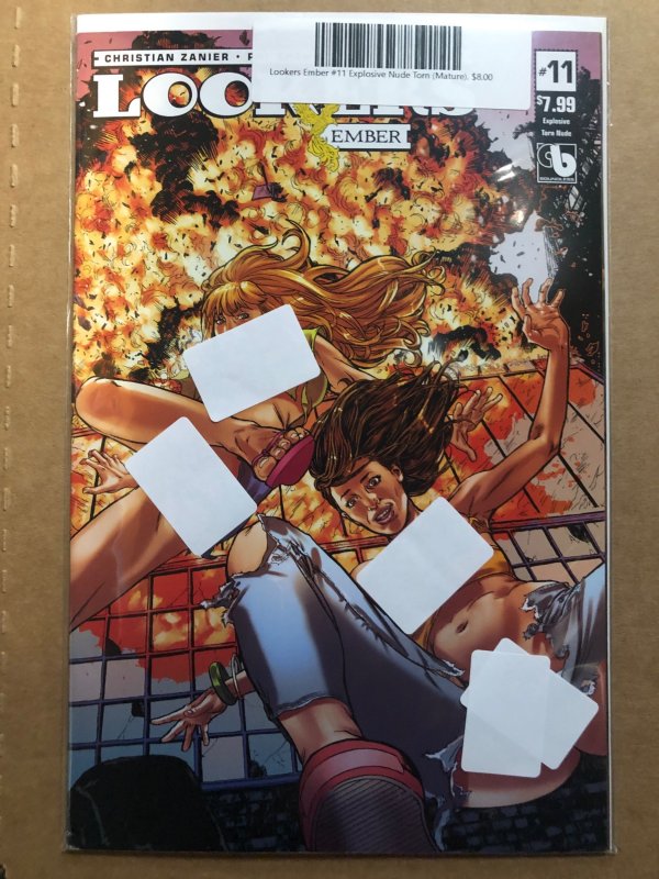 Lookers: Ember #11 Explosive Nude Torn Variant (2018) | Comic Books ...