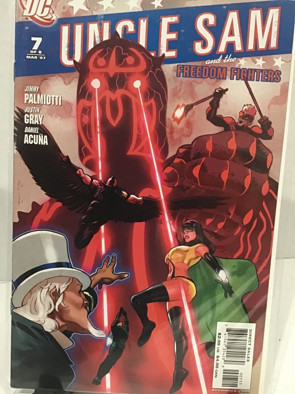 Uncle Sam and the Freedom Fighters #7 (2007) | Comic Books - Modern Age ...
