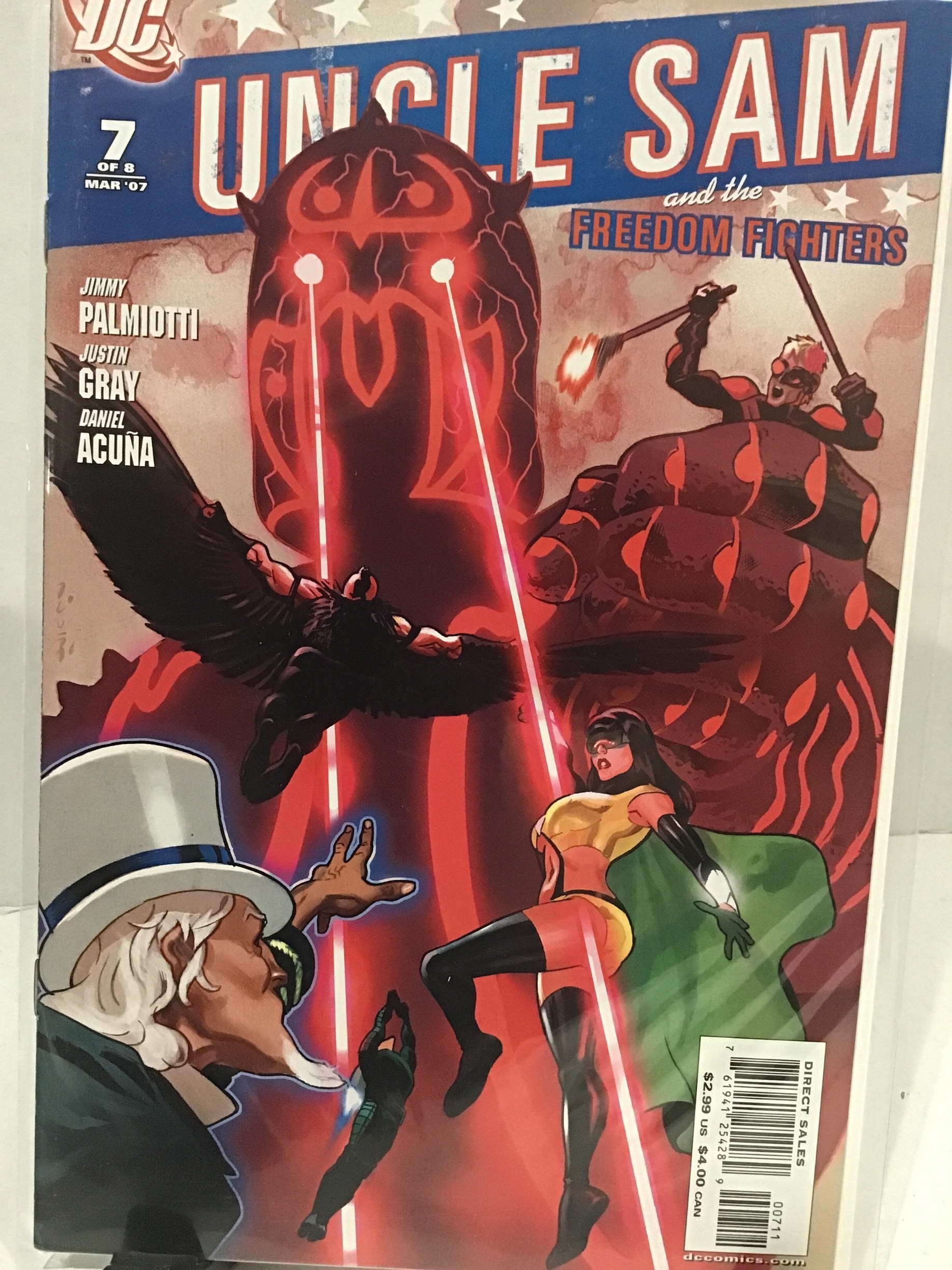 Uncle Sam and the Freedom Fighters #7 (2007) | Comic Books - Modern Age ...