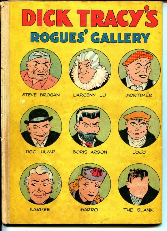 Dick Tracy Four Color Comics #163-Dell-Chester Gould crime art-Rogues Gallery-VG | Comic Books ...
