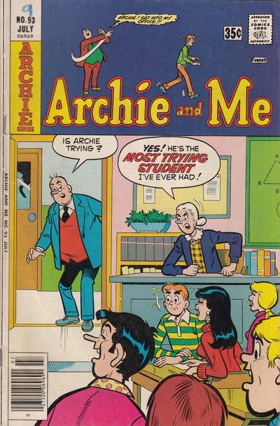 Archie and Me #93 VG ; Archie | low grade comic | Comic Books - Bronze ...