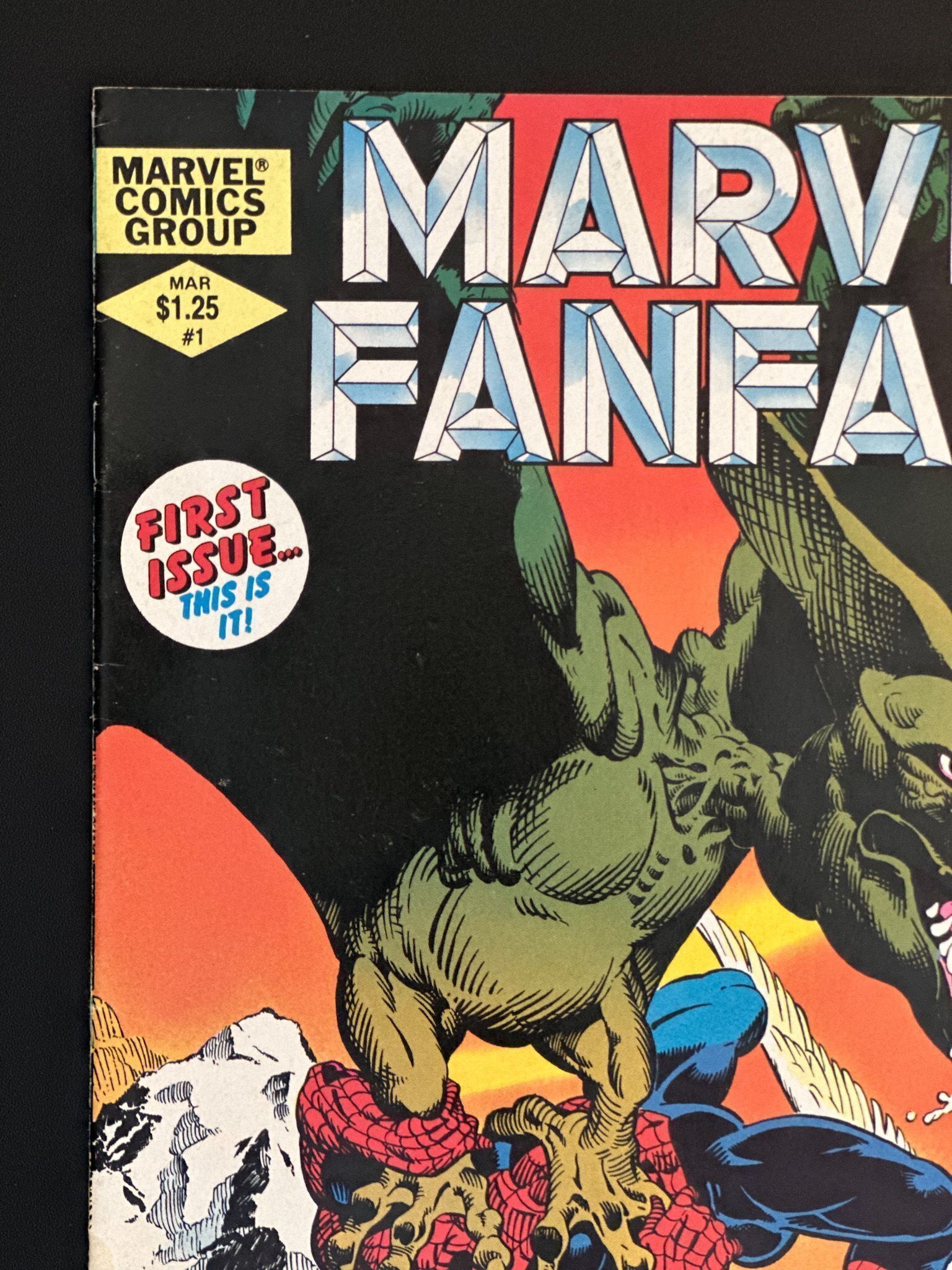 Marvel Fanfare #1 (1982) Key - Micheal Golden Art - VF+ | Comic Books ...