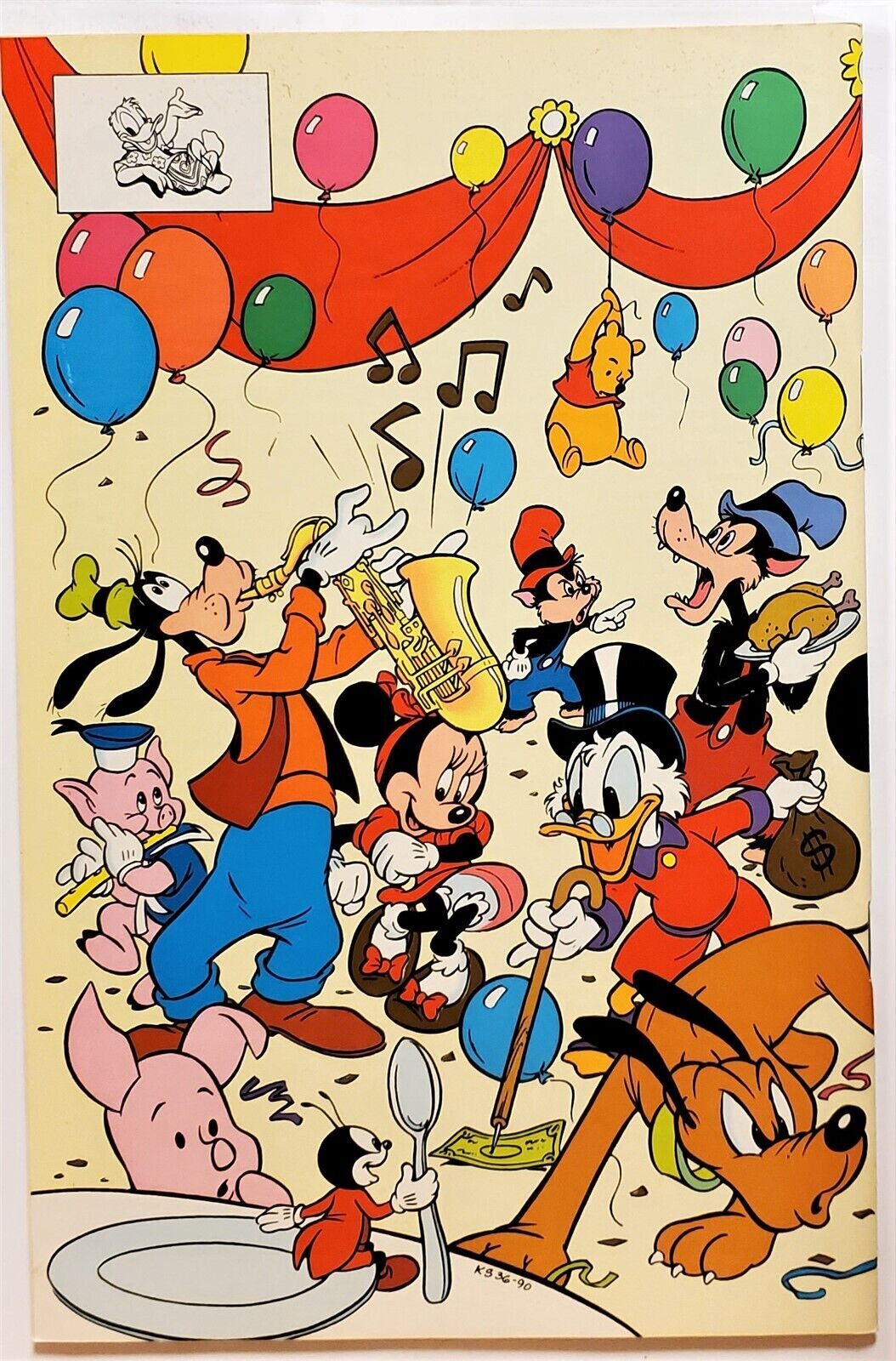 Walt Disney's Comics and Stories #550 (Aug 1990, Disney) VF/NM | Comic ...