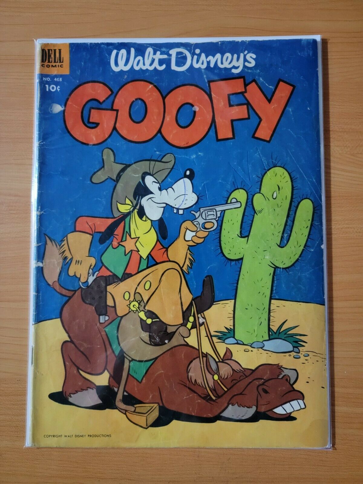Dell Four Color #468 Walt Disney's GOOFY ~ VERY GOOD VG ~ 1953 Dell ...
