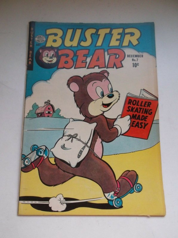 Quality Comic Publication: Buster Bear #7, Rare Golden AGE Comic, 1955, FN (6.0) | Comic Books ...