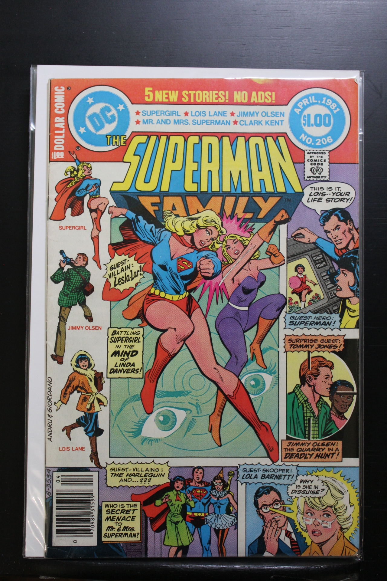 The Superman Family #206 Newsstand Edition (1981) | Comic Books ...