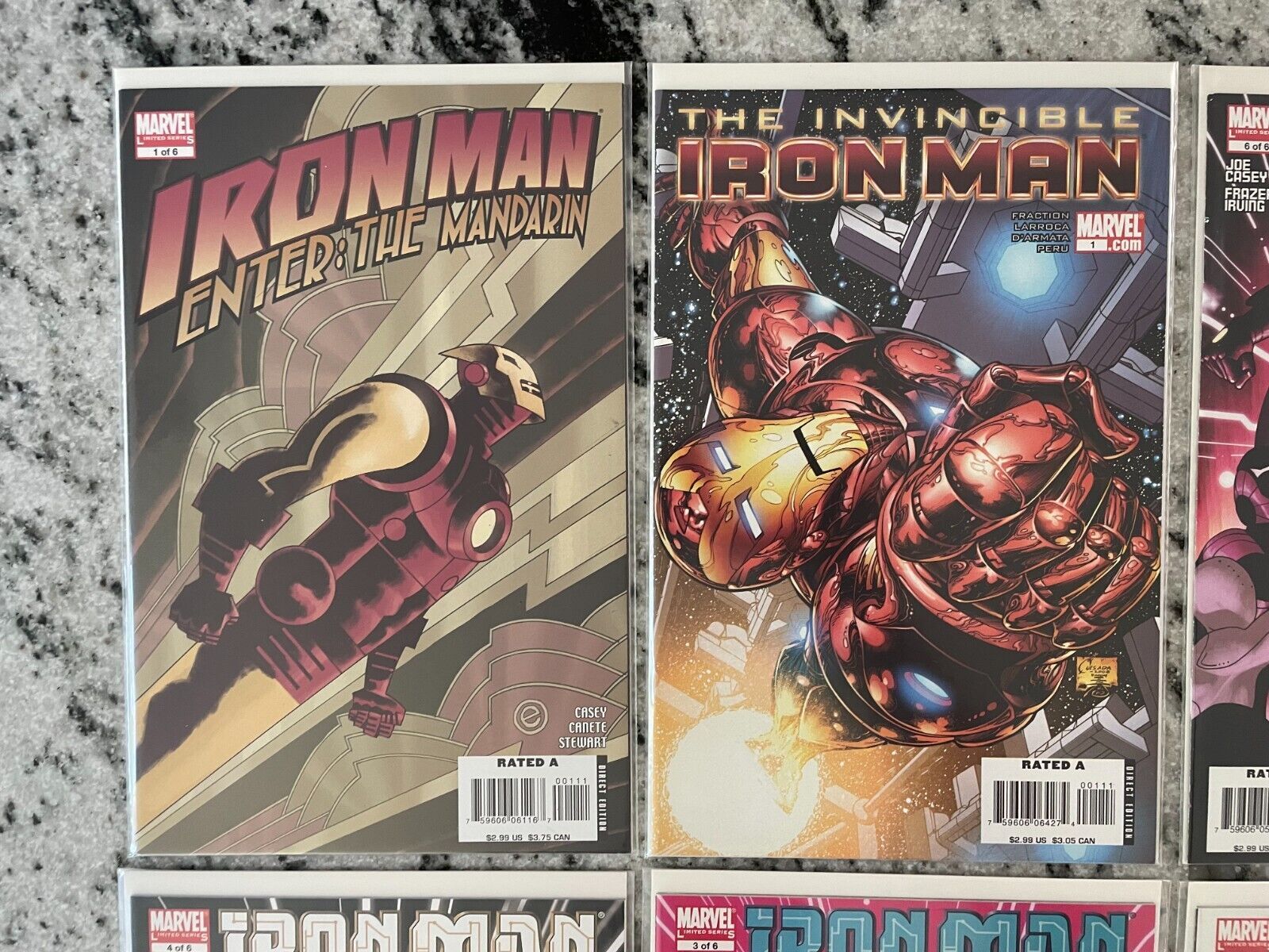 Iron Man The Inevitable Complete Marvel Comics Ser # 1 2 3 4 5 6 + 1 / ...